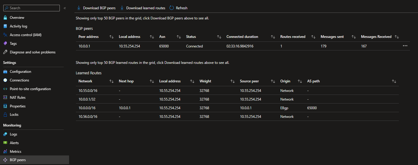 Setup An Ipsec Tunnel For Pfsense And Azure Using Bgp Mfk Labs