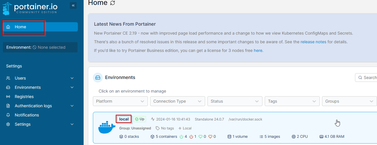 Portainer - Manage your docker containers using a GUI - MFK Labs Portainer - Manage your docker containers using a GUI - MFK Labs